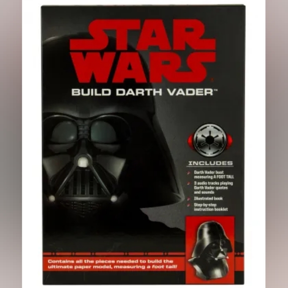 Star Wars | Accents | Star Wars Build Darth Vader Deluxe Papermodel Kit ...
